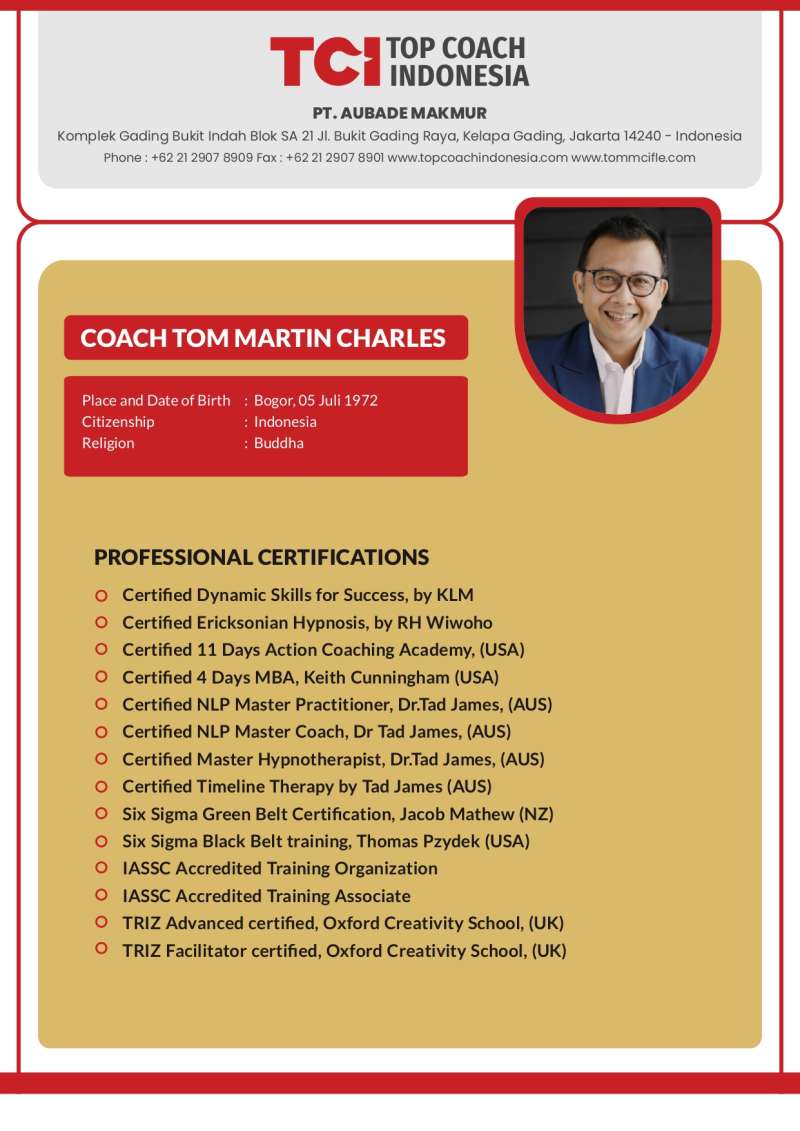 Our Coaches Top Coach Indonesia